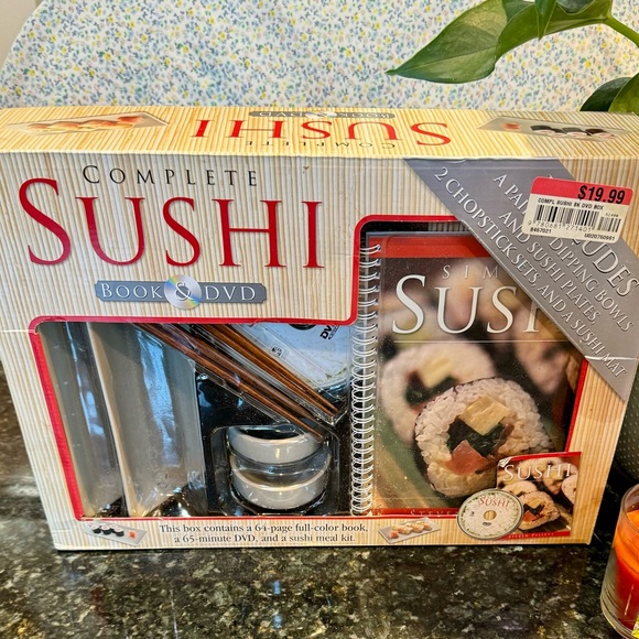 COMPLETE SUSHI | Kitchen | Complete Sushi Kit Gift Set Wcookbook Video ...